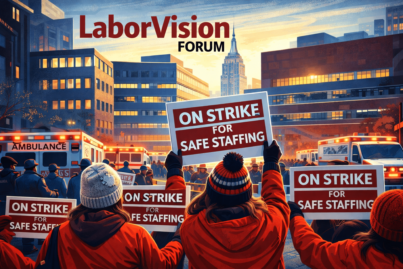 LaborVision Forum For Healthcare: 15k NYC Nurses On Strike. This Is ...